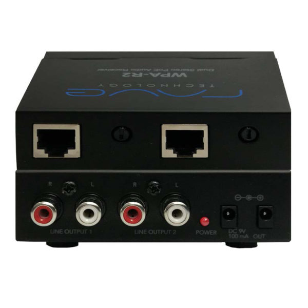WPA-R2 Dual Source RCA to RJ45/Cat5e/Cat6 POE Audio Receiver – Rave ...